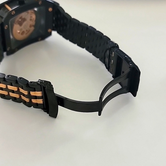 Accessories | Louis Richard Harrison Automatic Skeleton Stainless Gents ...